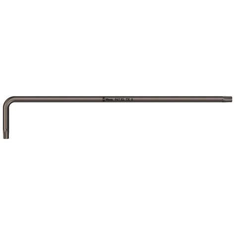 Wera 05024461001 967 Xl Torx® L Key Long Tx 8 X 90mm Rapid Electronics