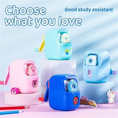 Disney Frozen And Spider Man Pencil Sharpener Cute And Handy Pencil