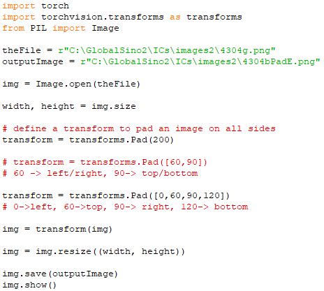 Add Padding Black Colored Edge To Images