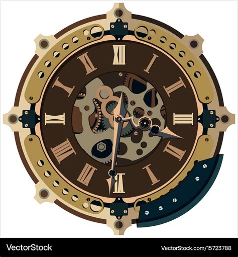 Steampunk Wallpaper Clock