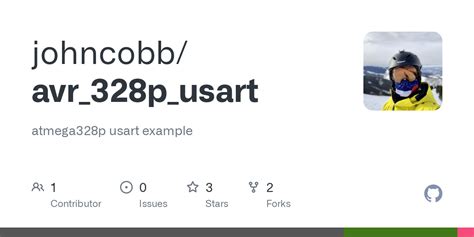 github johncobb avr 328p usart atmega328p usart example