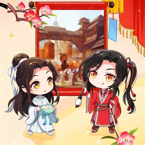 Q版 天官赐福 高清图片，堆糖，美图壁纸兴趣社区