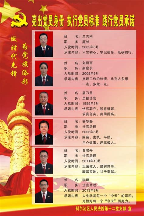 第324期 科區法院黨員亮身份樹形象作表率踐承諾 每日頭條