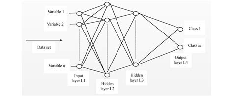 Dnn Architecture With Two Hidden Layers Download Scientific Diagram