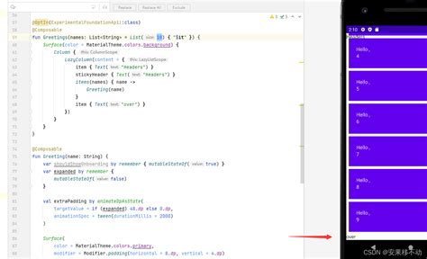 Compose Lazycolumn 顶部添加控件compose Lazycolumn添加头布局 Csdn博客