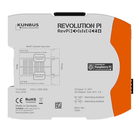 Pr100274 Kunbus Ordenador Industrial Kunbus Revpi Connect 1 2 Ghz