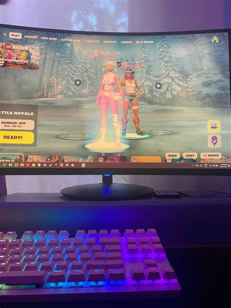 Roblox Fortnite Setup Cute Fortnite Streaming Setup Gaming Room Setup