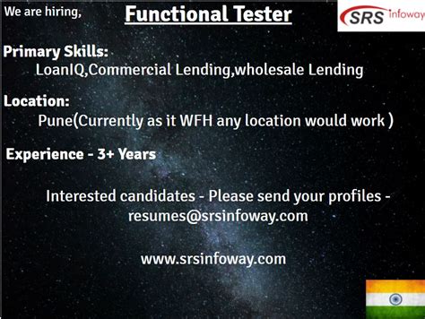 srs infoway on linkedin hiring india testing jobs management work recruitment design…