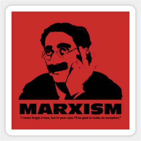 Groucho Marxism Groucho Marx Sticker Teepublic