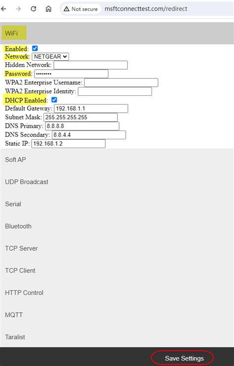 Set Up Nexgen Wi Fi Push Notification Board With N Button Serial Port Tool