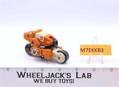 Afterburner Computron 1987 Vintage Hasbro G1 Transformers Action Figure Wheeljacks Lab