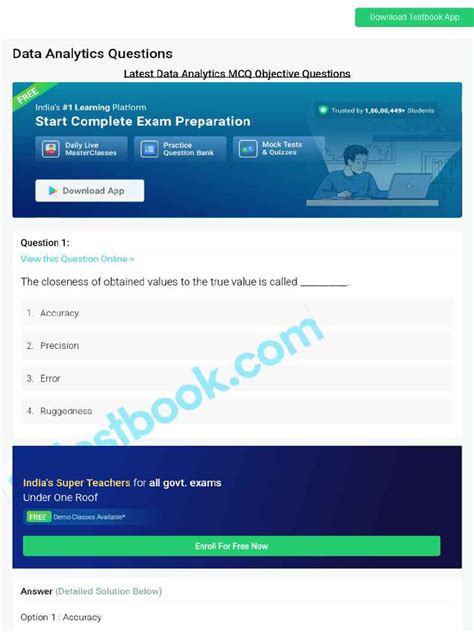 Mcq On Data Analysis Pdf