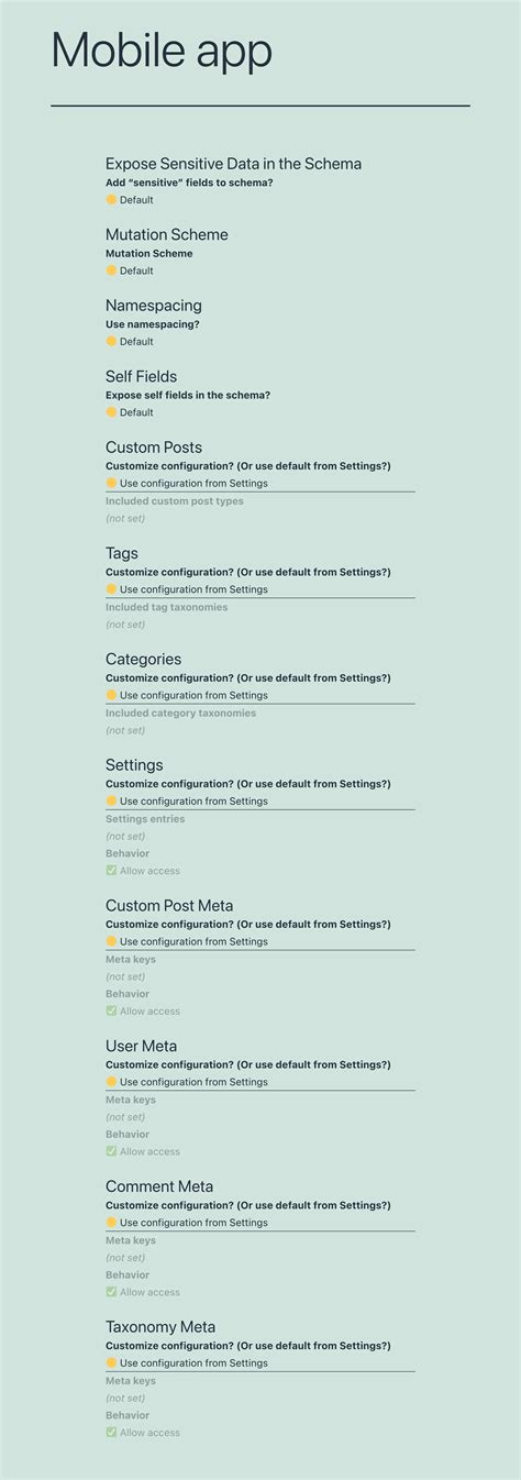 Creating A Schema Configuration Gato Graphql For Wordpress