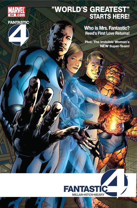 Sue Storm Reed Richards Johnny Storm Ben Grimm And Human Torch