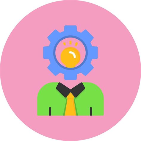 Skills Flat Circle Style Icon 54682720 Vector Art At Vecteezy