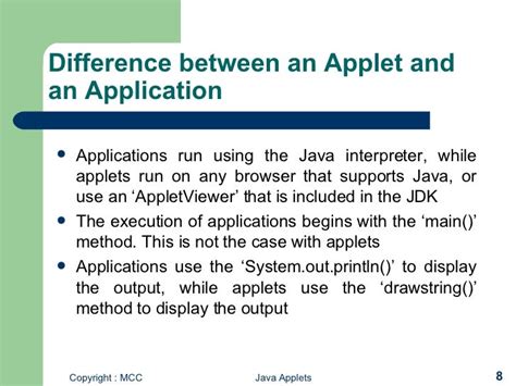 client side programming with applet