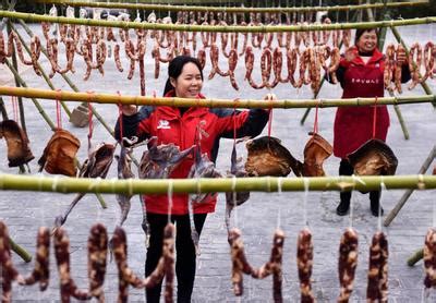 江西资溪腊肉飘香 年味渐浓 人民图片网