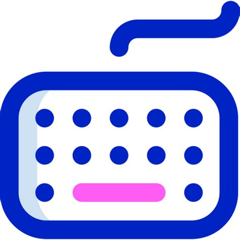 Keyboard Super Basic Orbit Color Icon Keyboard Super Basic Orbit Color Icon