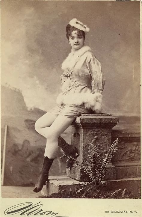 Vintage Photos Of Victorian Burlesque Dancers And Their Elaborate
