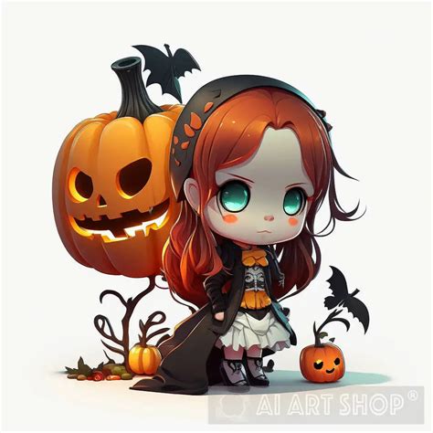 Pumpkin Girl 3 Of 3