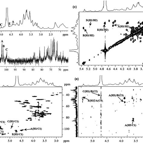 ¹h Nmr A And ¹³c Nmr B Spectra 2d Correlation Cosy‐45 C Hsqc Download Scientific