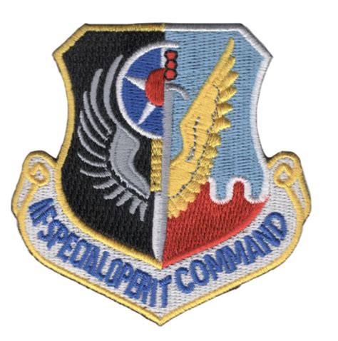 3 Air Force Afsoc Acc Special Operations Command Embroidered Patch Ebay