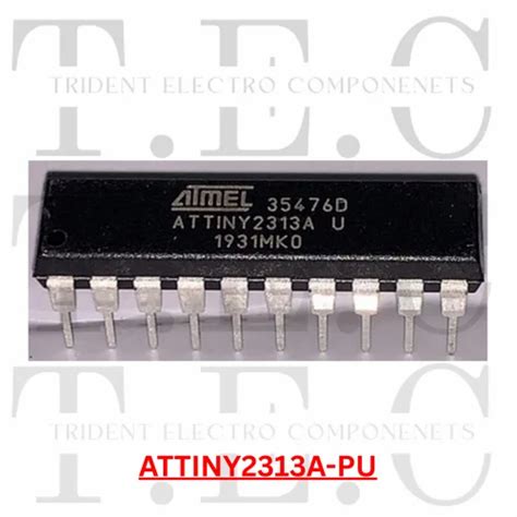 Through Hole ATTINY A PU Microchip Microcontroller C At Piece In Mumbai