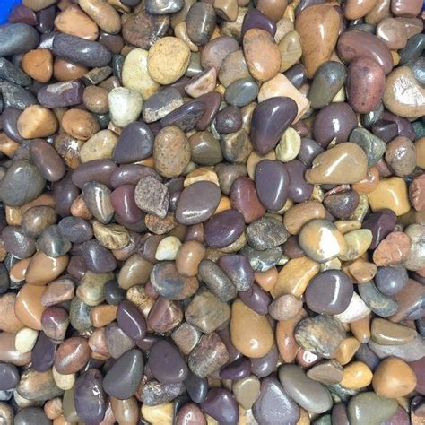 Mixed Colour Pebble Stone Size 50 Mm At ₹ 5 Kg In Raasi Cement