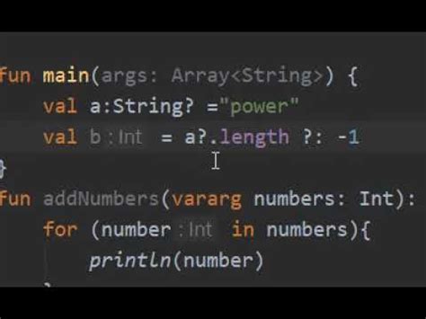 Elvis Operator Kotlin Android YouTube