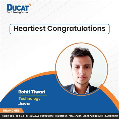 Ducat Ducatindia Placed Placedstudents Congratulations Ducat India