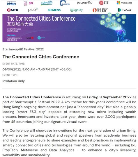 What An Inspiring Day At The Connected Cities Conference 2022 Junwei