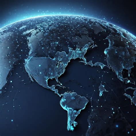 Premium Photo World Map Ai Generate