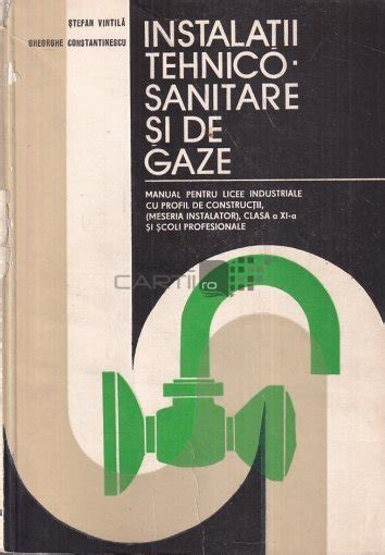 Gheorghe Constantinescu Stefan Vintila Instalatii Teh