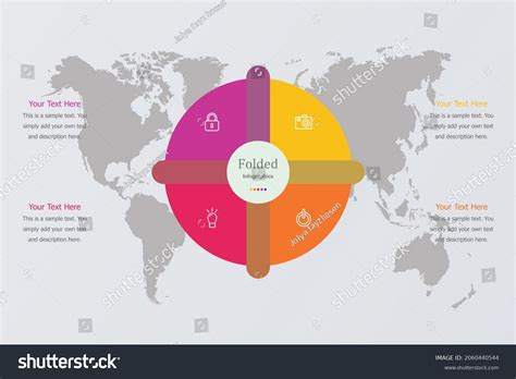 Circular Infographic Diagram Powerpoint Google Slides Stock Vector Royalty Free