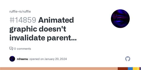 Animated Graphic Doesn T Invalidate Parent AVM2Button S Cached Bitmap Issue 14859 Ruffle Rs