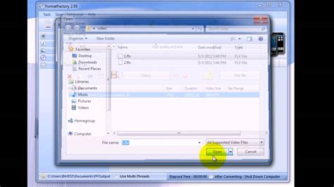 How To Join Merge And Convert Multiple Video Files Into One With