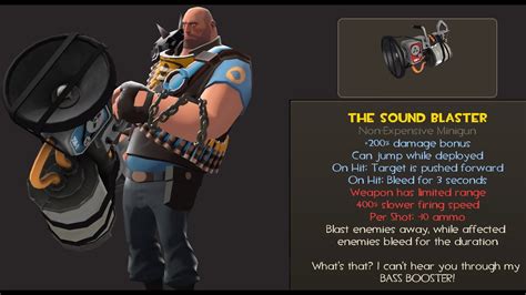 Tf2c Custom Weapon Edits Sound Blaster Youtube