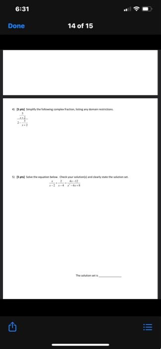 Solved 6 31 Done 14 Of 15 4 Spel Simplify The Following Chegg Com
