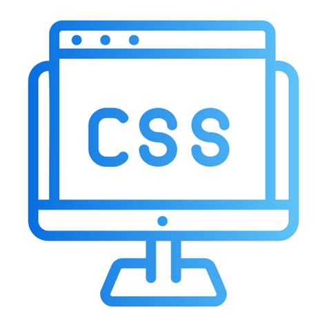 Programming Language Generic Gradient Outline Icon