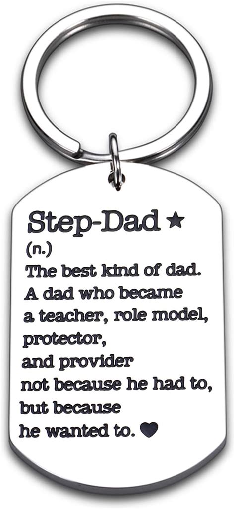 Ts For Step Dad Fathers Day Step Dad Ts Keychain Bonus Dad Ts