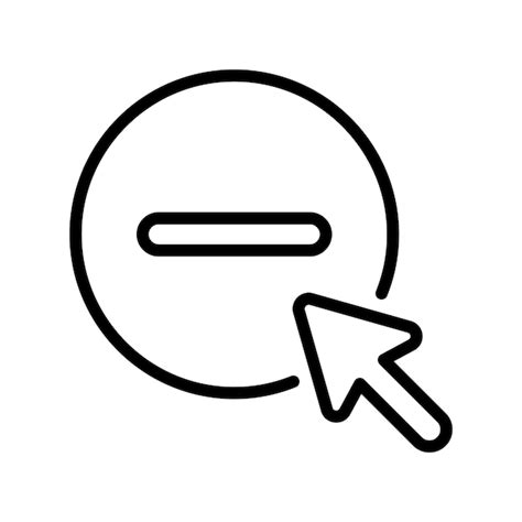 Premium Vector Click To Remove Icon