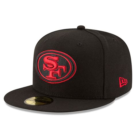 New Era San Francisco 49ers Scarlet Omaha 59fifty Fitted Hat