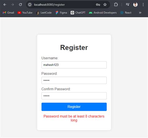 Spring Security Set Password Strength And Rules Geeksforgeeks