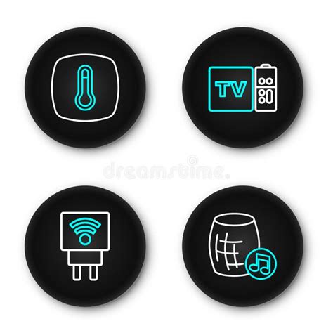 Set Line Voice Assistant Smart Electric Plug Multimedia And Tv Box