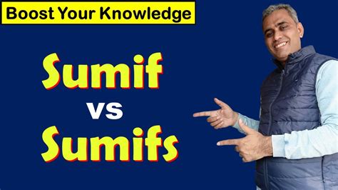 Difference Between Sumif And Sumifs Formula Sumif Function Sumifs