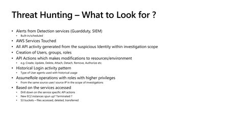 Threat Hunting On Aws Using Azure Sentinel Pptx