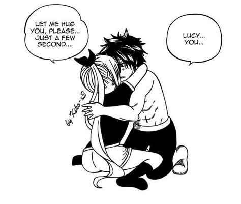 Fairy Tail Lucy And Gray Kiss
