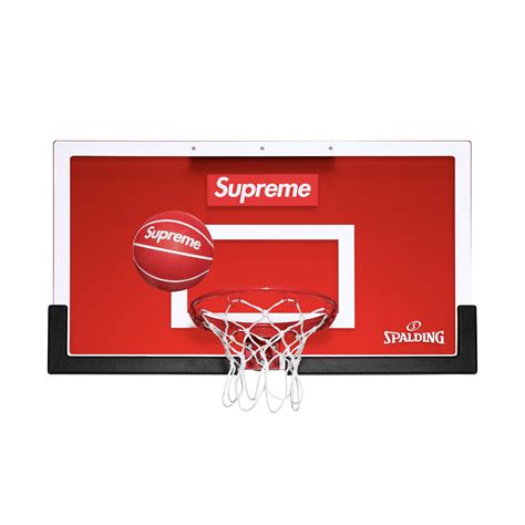 슈프림 X 스팔딩 미니 바스켓볼 후프 Spalding 슈프라이즈