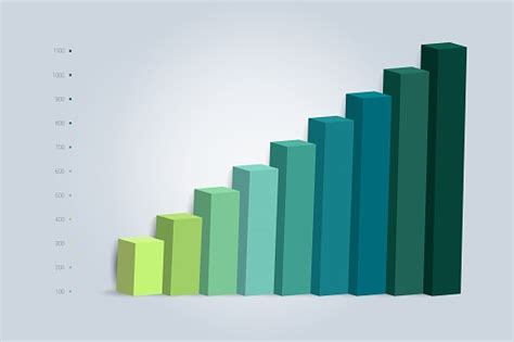3 D 차트 그래프 백색과 편집이 가능하게 됩니다 인포그래픽 요소 벡터에 대한 스톡 벡터 아트 및 기타 이미지 벡터 차트 0명 Istock