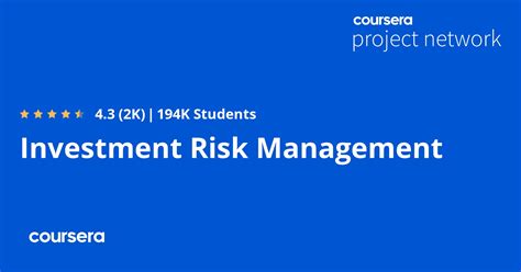 Investment Risk Management Short Course Coursera